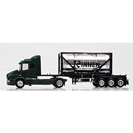 Herpa - European Trucks - Tractor Trailer - Scania Dual-Axle ...