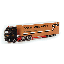 Herpa - European Trucks - Volvo FH 12 GL 3-Axle Cabover - w/3-Axle ...