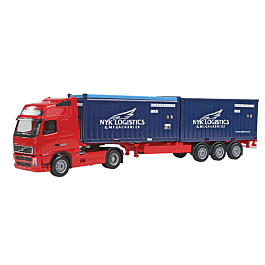 Herpa - European Trucks - Volvo FH Cabover w/Continer Chasssis & 2 20 ...