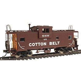 Atlas - Extended Vision Cupola Caboose - Cotton Belt #45 (brown, orange ...