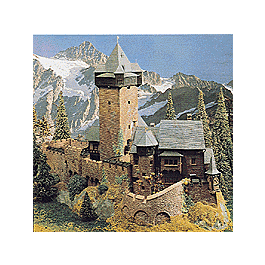 Kibri - Falkenstein Castle - 18-7/8 x 11 x 13" 48 x 28 x 33cm - 405-9010