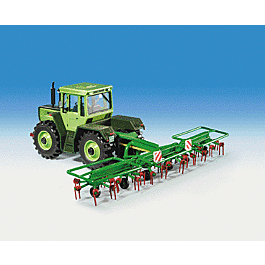 Kibri - Farm Machinery - Tractors - Mercedes 4x4 - w/Hay Tedder (Rake ...