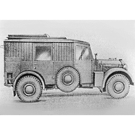 Trident - Former German Army WWII - Light Trucks/Staff Car - Kfz 17 ...