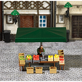 Busch - Fruit & Vegetable Stand - Kit - 189-7706