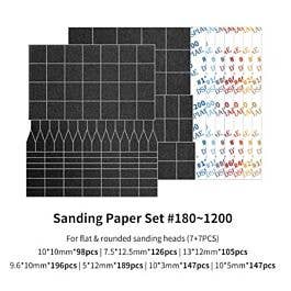 DSPIAE - Full Grid Sanding Paper for Reciprocating Sanding Tool - 314 ...