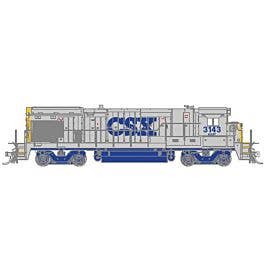 Atlas - GE B23-7 Phase 1 Low-Nose w/Light, No Anticlimber - Standard DC - Master Sil - CSX #3100 ...