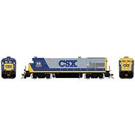 Rapido - GE B36-7 - Standard DC - CSX 5912 (YN2, gray, blue, yellow, Ditch Lights) - 606-18023