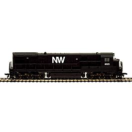 Atlas - GE C30-7 Diesel - N&W #8025, Adirondack Trucks (black) - 150-8615
