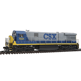 BLI - GE C30-7 w/Sound & DCC - Paragon2(TM) - CSX #7021 (Bright Future, gray, blue, yellow ...