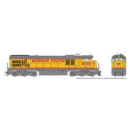 Rapido - GE C36-7 - Standard DC - Missouri Pacific #9000 (Armour Yellow ...