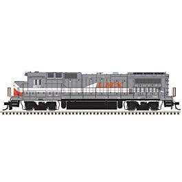 Atlas - GE Dash 8-40B - Standard DC - Master(R) - LMX 8520 (gray, red ...