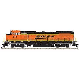 Atlas - GE Dash 8-40BW - LokSound and DCC - Master(R) Gold - BNSF Railway 510 (orange, black ...