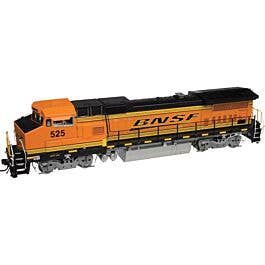 Atlas - GE Dash 8-40BW w/Sound & DCC - Master(R) Gold - BNSF #537 (H3, orange, black, yellow ...