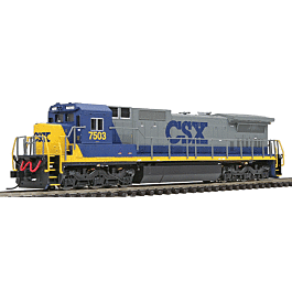 Atlas - GE Dash 8-40C Phase I w/DCC - Master(R) - CSX (YN2) #7503 (blue ...
