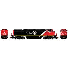 Rapido - GE Dash 8-40CM - LokSound and DCC - Canadian National 2435 ...