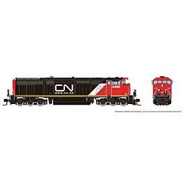 Rapido - GE Dash 8-40CM - LokSound and DCC - Canadian National #2400 ...