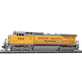 Atlas - GE Dash 8-40CW w/DCC - Master(R) - Union Pacific #9414 (yellow ...