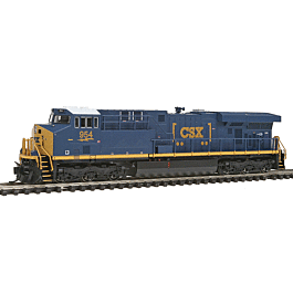 Fox Valley - GE ES44AC - Standard DC - CSX #954 (Dark Future, blue, yellow) - 282-70281