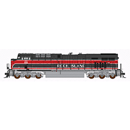 Intermount - GE ES44AC w/DCC - Iowa Interstate #513 (Rock Island ...