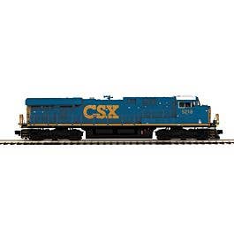 MTH - GE ES44DC - 3-Rail with Proto-Sound 3.0 (Hi-Rail Wheels) - Premier - CSX 5218 - 507-20211201