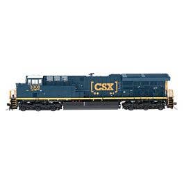 Intermount - GE ET44 Tier 4 GEVO - Standard DC - CSX (blue, yellow ...