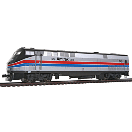 Kato - GE P42 Genesis w/ESU LokSound & DCC - Amtrak #66 (40th Anniversary Phase II; silver, Wide ...