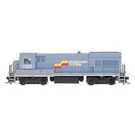 Intermount - GE U18B w/DCC - Seaboard System (gray, yellow, red) - 85-49462