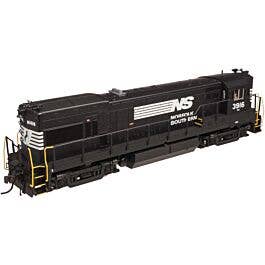 Atlas - GE U23B High Hood - Standard DC - Master(R) Silver - Norfolk Southern #3900 (black ...