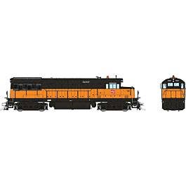 Rapido - GE U25B Low Hood - Sound and DCC - Milwaukee Road #5057 (orange, black, TMR Logo) - 606 ...