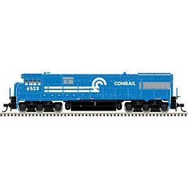 Atlas - GE U28C - Standard DC - Master(R) Silver - Conrail #6530 (blue ...