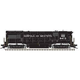 Atlas - GE U30B High Nose - Standard DC - Master(R) Silver - Norfolk & Western #8473 (black ...
