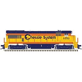 Atlas - GE U30B Low Nose Phase II - Standard DC - Master(R) Silver - CSX #5356 (Ex-Chessie ...