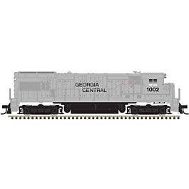 Atlas - GE U30B Low Nose Phase II - Standard DC - Master(R) Silver - Georgia Central #1002 (gray ...