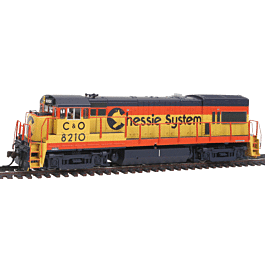 Atlas - GE U30B Phase II Low Nose, AAR Trucks w/Sound & DCC - Master(R) Gold - Chessie System/C ...