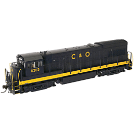 Atlas - GE U30B Phase II - Standard DC - Master(R) Silver - Chesapeake & Ohio #8203 - 150-10000438