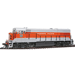 Atlas - GE U30B Phase II - Standard DC - Master(R) Silver - Western Pacific #758 - 150-10000448