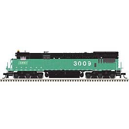 Atlas - GE U30C Low Nose Phase II/III - Standard DC - Master(R) Silver ...