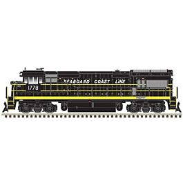 Atlas - GE U33/36B - Standard DC - Master(R) Silver - Seaboard Coast Line #1799 (black, yellow ...