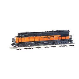 Bachmann - GE U33C - 3-Rail w/Horn & Bell - Williams(TM) - Milwaukee Road - 160-22207