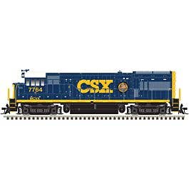 Atlas - GE U36B - Standard DC - Master(R) Silver - CSX 7764 (MCVX Safety Train, blue, yellow ...