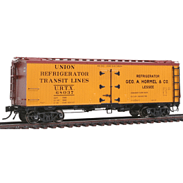 Rapido - General American 37' Wood Meat Reefer - Ready to Run - Hormel ...