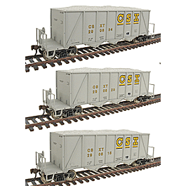 Walthers - Gold Line(R) 40' Ortner 100-Ton Open Aggregate Hopper Ready ...