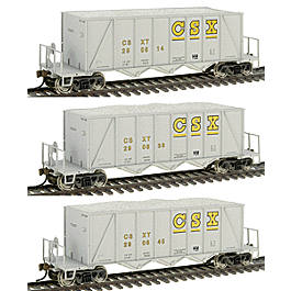 Walthers - Gold Line(TM) 40' Ortner 100-Ton Open Aggregate Hopper Ready ...