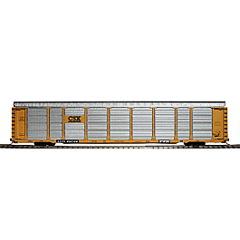 Walthers - Gold Line(TM) 89' Tri-level Enclosed Auto Carrier-Assembled - CSX - 932-4855