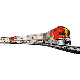 K-Line - GOLD Line(TM) Diesel EMD F7 A-B-A Powered - Santa Fe w/Lionel ...