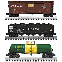 K-Line - Gold Line(tm) Freight Car 5-Pac - Reading - 401-62319361