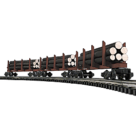K-Line - Gold Line(tm) Skeleton Log Car w/Stakes - #57 - 401-6638019