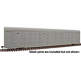 Walthers - Gold Line(TM) Thrall 89' Tri-level Enclosed Auto Carrier-Assembled - Undecorated ...