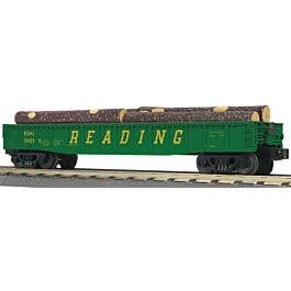 MTH - Gondola w/Log Load - 3-Rail - Ready to Run - RailKing(R ...