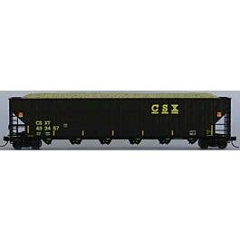 Ttrainworx - Greenville 7000-Cubic Foot Wood Chip Hopper - Ready to Run ...